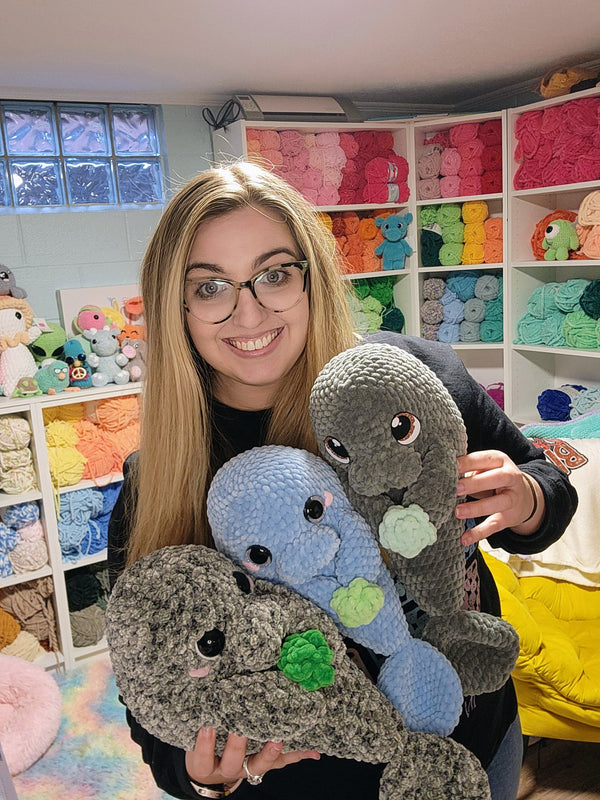 Manatee Pattern ***NOT A FINISHED ITEM – Kc Jo Designs LLC